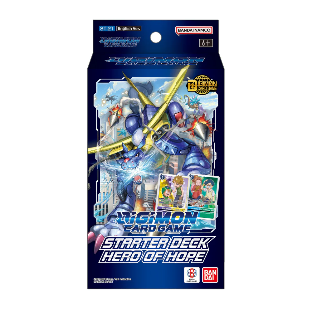 Digimon Card Game Starter Deck DTCG ST-21 Hero of Hope – hobbyjr.vancouver